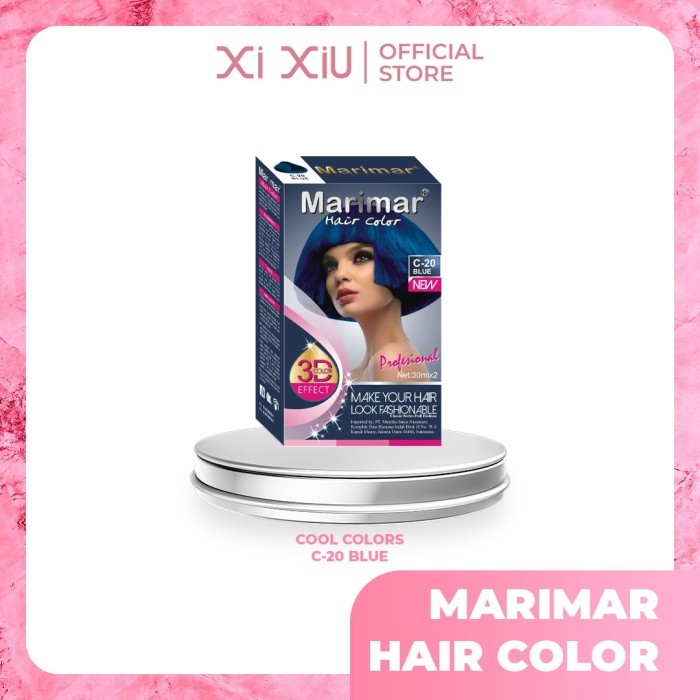 Jual Marimar Hair Color C-20 Blue | Shopee Indonesia