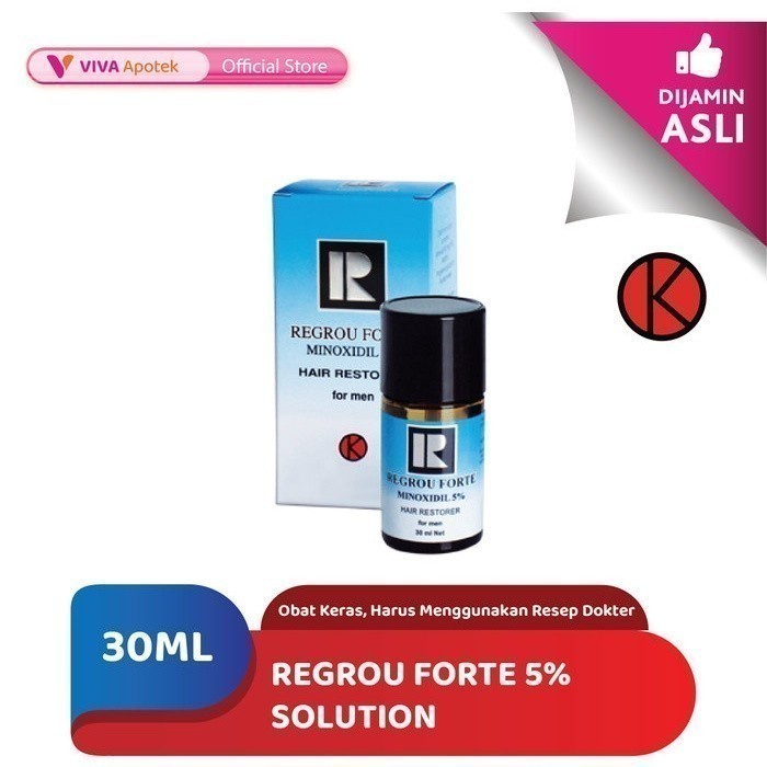 Jual Regrou Forte 5% Solution / Rambut Rontok (30 ml) | Shopee Indonesia