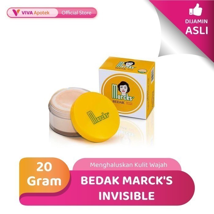 Jual Marcks Invisible Bedak Tabur (20 Gram) | Shopee Indonesia