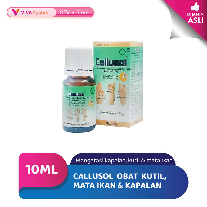 Jual Callusol untuk Menghilangkan Kutil, Mata Ikan, Kapalan - 10ml ...