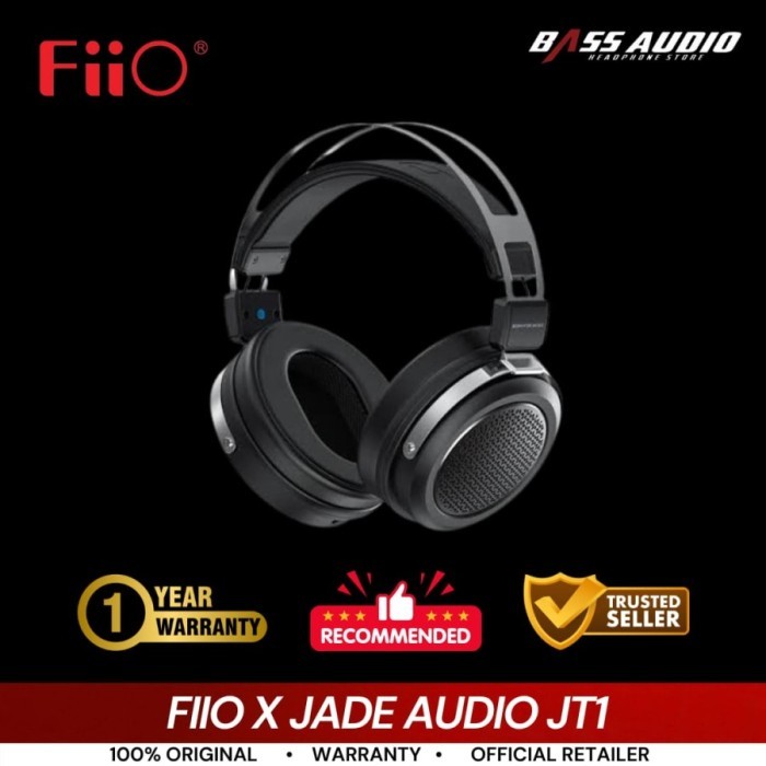 Jual FiiO JT1 / JT-1 Hifi Dynamic Over Ear Headphone with Mic | Shopee ...