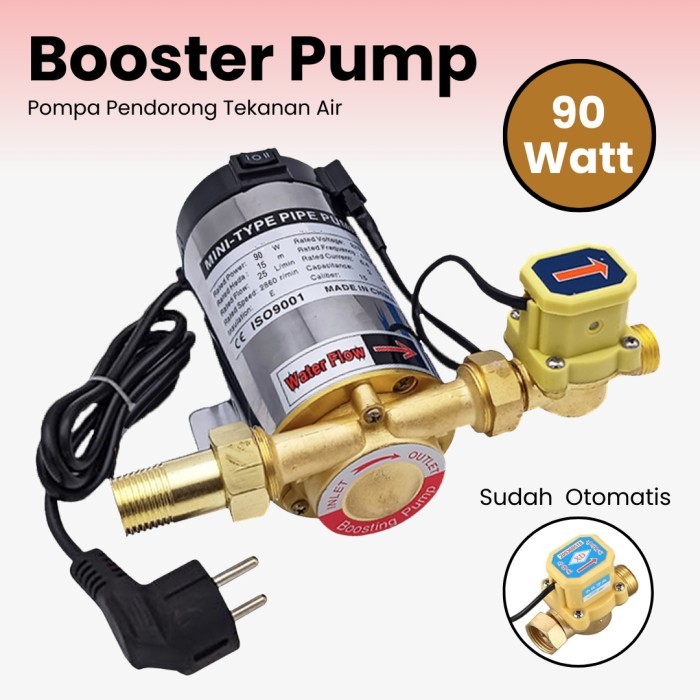 Jual Pompa Booster Pump Mesin Pompa Dorong Otomatis Pompa Air Pendorong ...