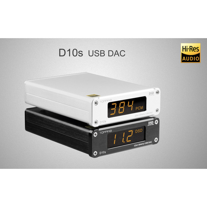 Jual TOPPING D10S Hi-Res USB DAC DSD ES9018K2M | Shopee Indonesia