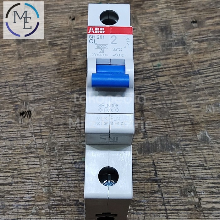 Jual mcb 2a abb biru | Shopee Indonesia