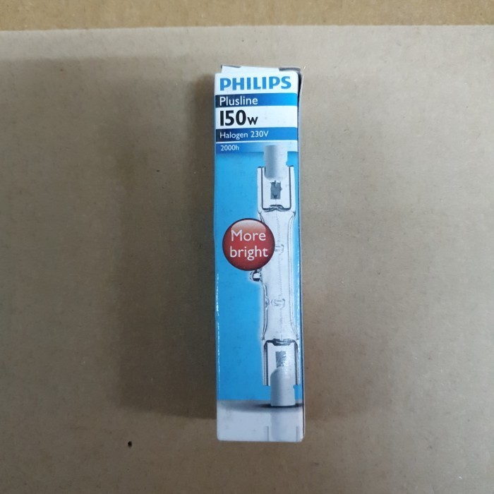 Jual LAMPU HALOGEN PLUSLINE 150W - PHILIPS NEW-(**) | Shopee Indonesia