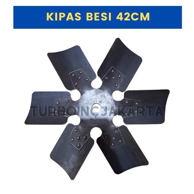 Jual Jual Kipas Besi Radiator Genset 42Cm (42-28-6) | Shopee Indonesia