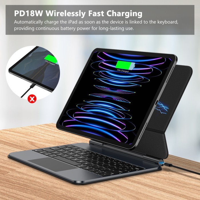 Jual Pin - Goojodoq 5Th Gen Pro Magic Keyboard Aluminium Body Pogo Pin ...