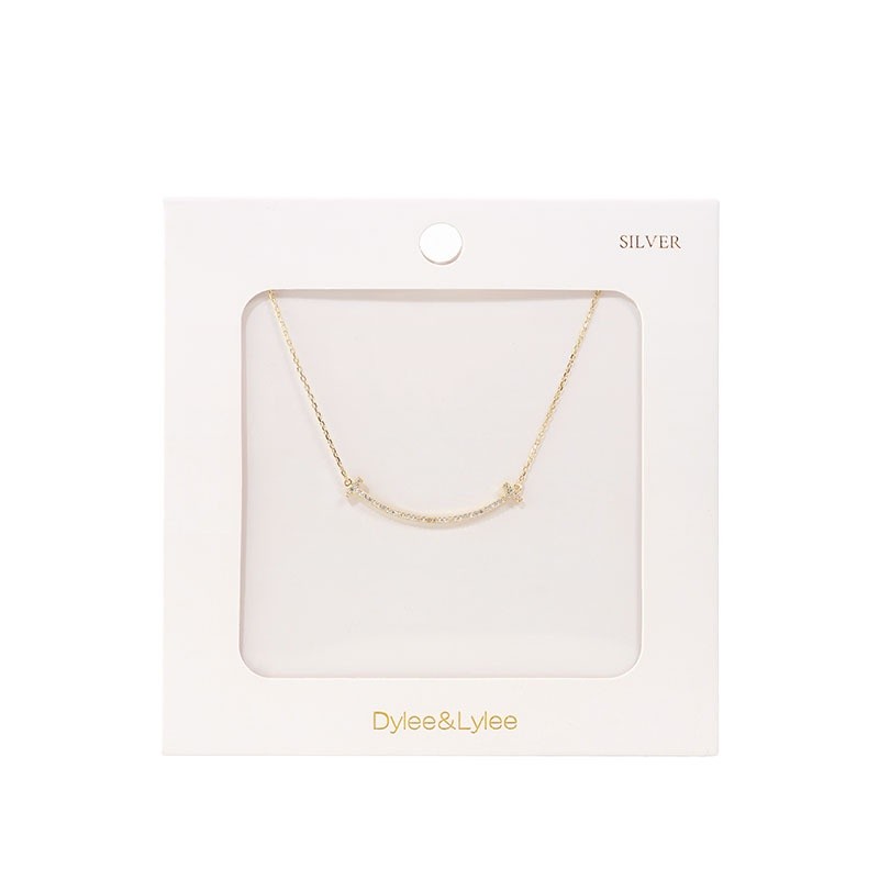 Jual OHSOME Kalung Rantai Clavicle SF AC-274 Emas 925 Silver Desain ...
