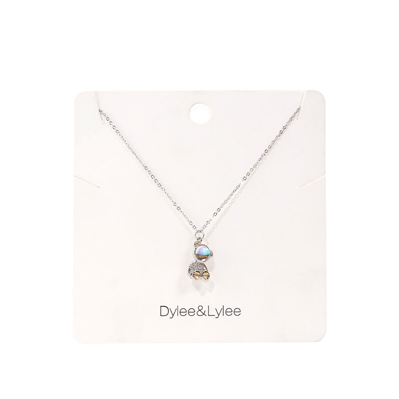 Jual OHSOME Kalung Gaya Hewan Perak Model Beruang | Shopee Indonesia