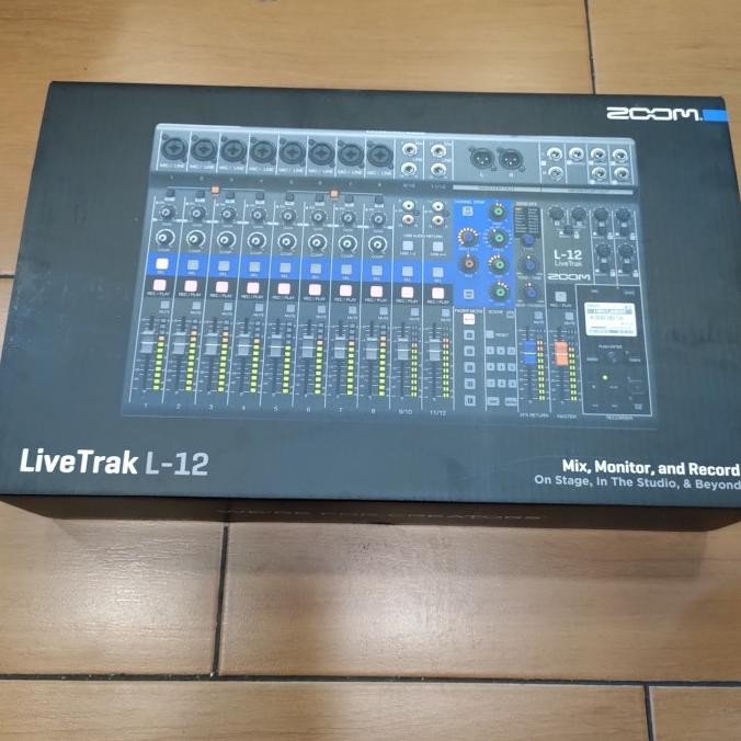 Jual [ Rey Acc ] Zoom Livetrack L12 Digital Mixer Resmi | Shopee Indonesia