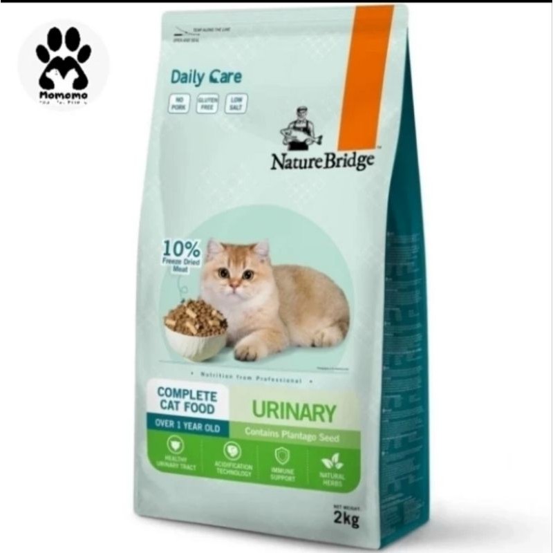 Jual Nature Bridge Daily Care Urinary Adult Cat 2kg Freshpack | Shopee Indonesia