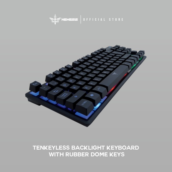 Jual Nyk Nemesis K-01 / K01 Tkl Wired Gaming Keyboard | Shopee Indonesia