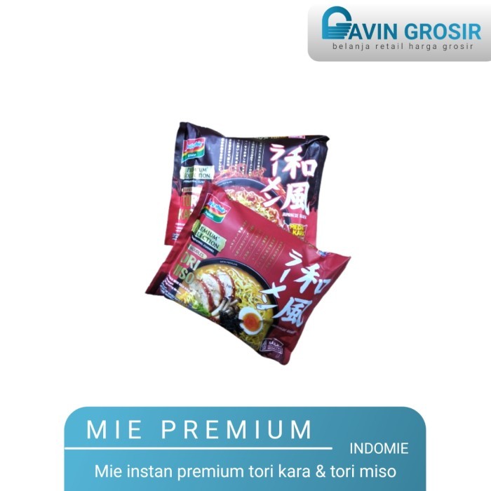 Jual Mie instan indomie premium Ramen series - Tori Miso | Shopee Indonesia