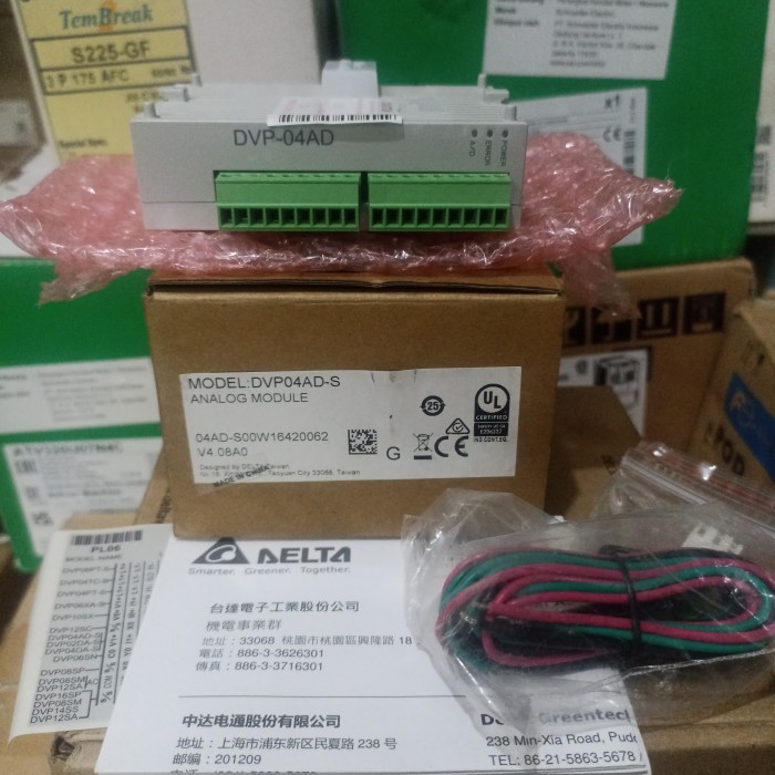 Jual NEW SALE!! PLC DELTA DVP04AD-S ANALOG INPUT MODULE DVP-S 4AI | Shopee Indonesia