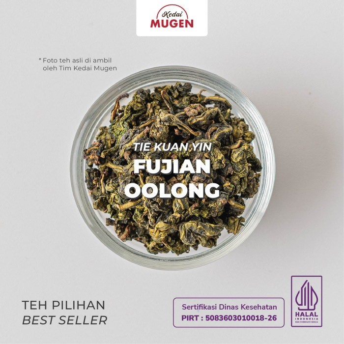 Jual Fujian Oolong Chinese Tea/Teh Olong Cina Ti Kuan Yin Kedai Mugen ...