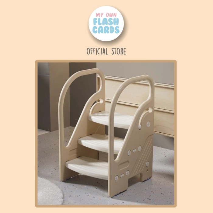 Jual Tangga Anak dengan Pegangan motif Huruf - Alphabet Step Stool with ...