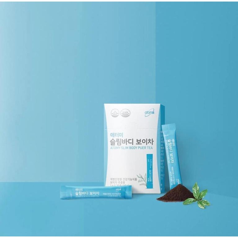 Jual Atomy PUER TEA isi 10 sachets SLIM BODY Original Korea | Shopee ...