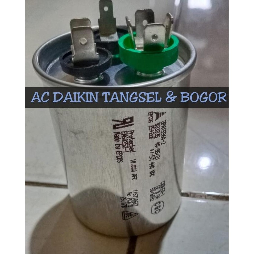 Jual Jual | Capacitor / Kapasitor Ac Daikin 1Pk Ftm25Jv14 25+2Uf ...