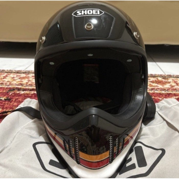 Jual SHOEI TC10 HELMET ( JARANG PAKAI, UKURAN XL) INCLUDE BRACKET ...