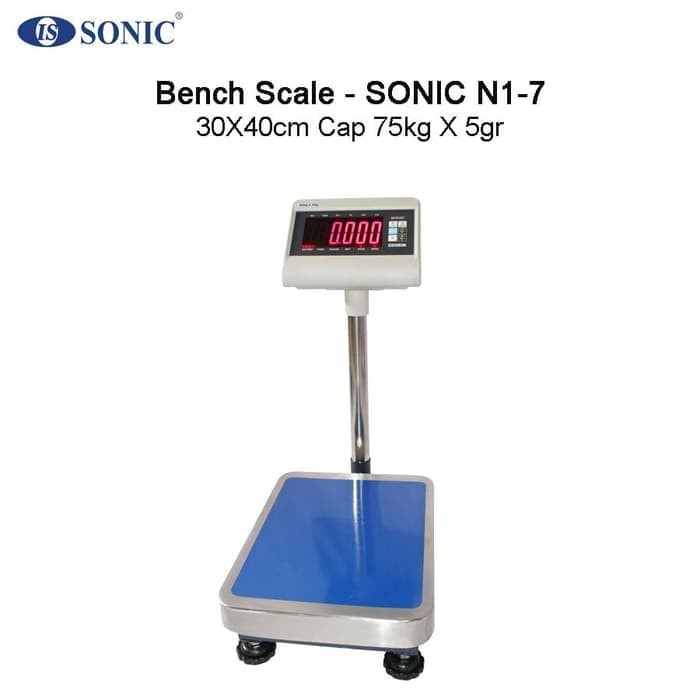 Jual Terbaru!!! Timbangan TIMBANGAN DUDUK SONIC BENCH SCALE TYPE N1-7 ...