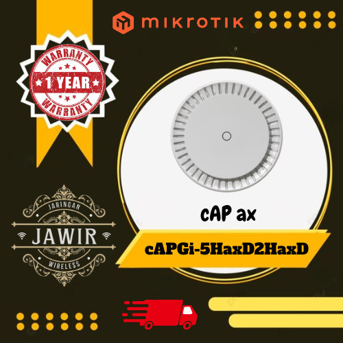 Jual Mikrotik cAPGi-5HaxD2HaxD cAP ax WiFi 6 Access Point | Shopee ...