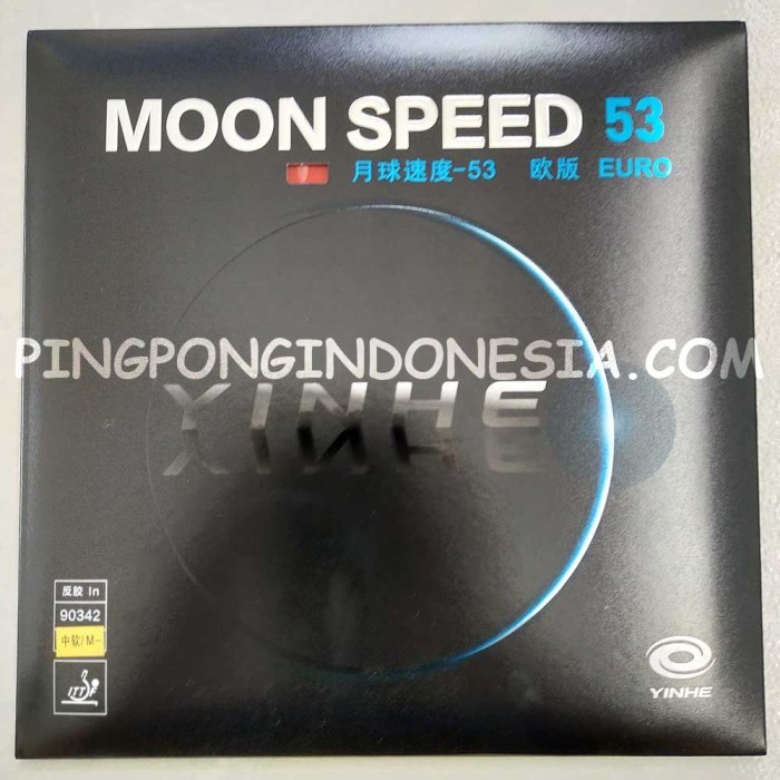 Jual Yinhe Moon Speed 53 Euro - Rubber Karet Pingpong Tenis Meja Bat Bet | Shopee Indonesia