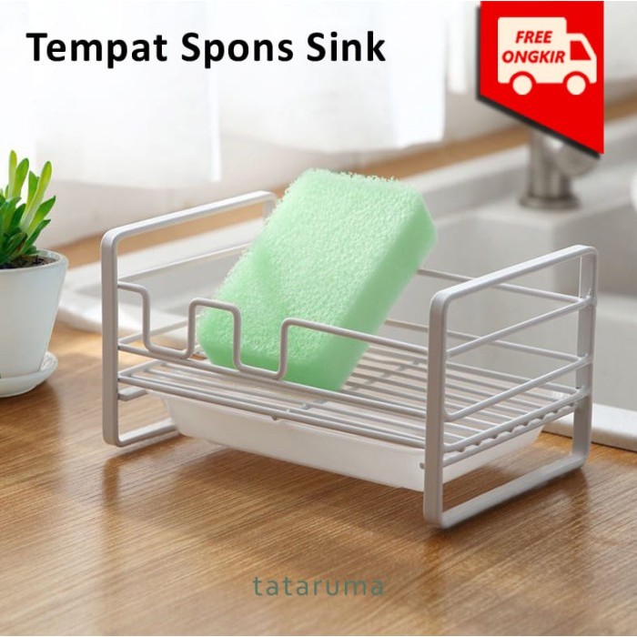 Jual Supon - Rak Besi Tempat Spons Dan Kawat Cuci Piring Sink Sponge ...