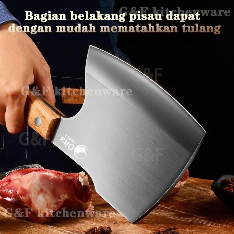 Jual gd-12 [pisau]Potong kapak tulang dicincang pisau tulang artifak ...