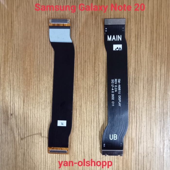 Jual FLEXIBLE MAINBOARD BOARD LCD KE MESIN SAMSUNG NOTE 20 SM ...