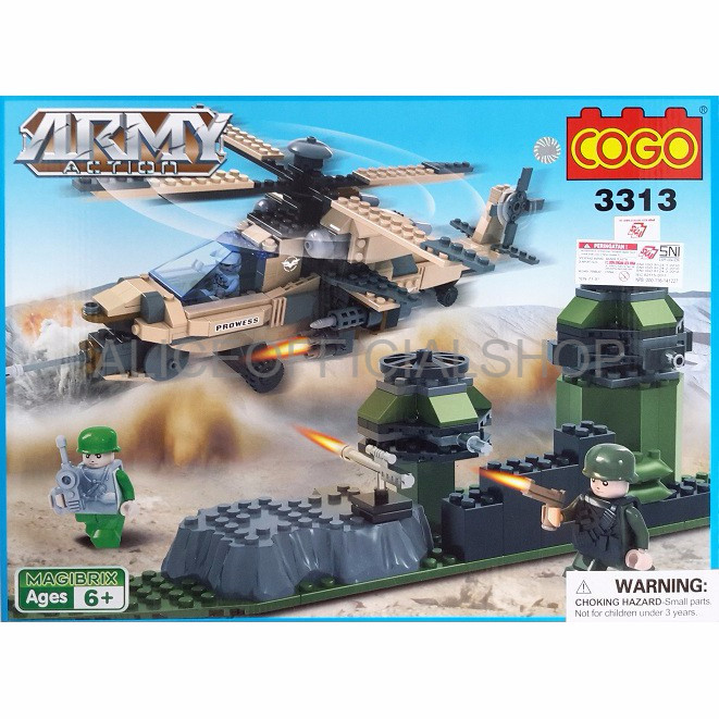 Jual Lego Black Hawk Down Army Airplane Block Lego COGO Army Action ...