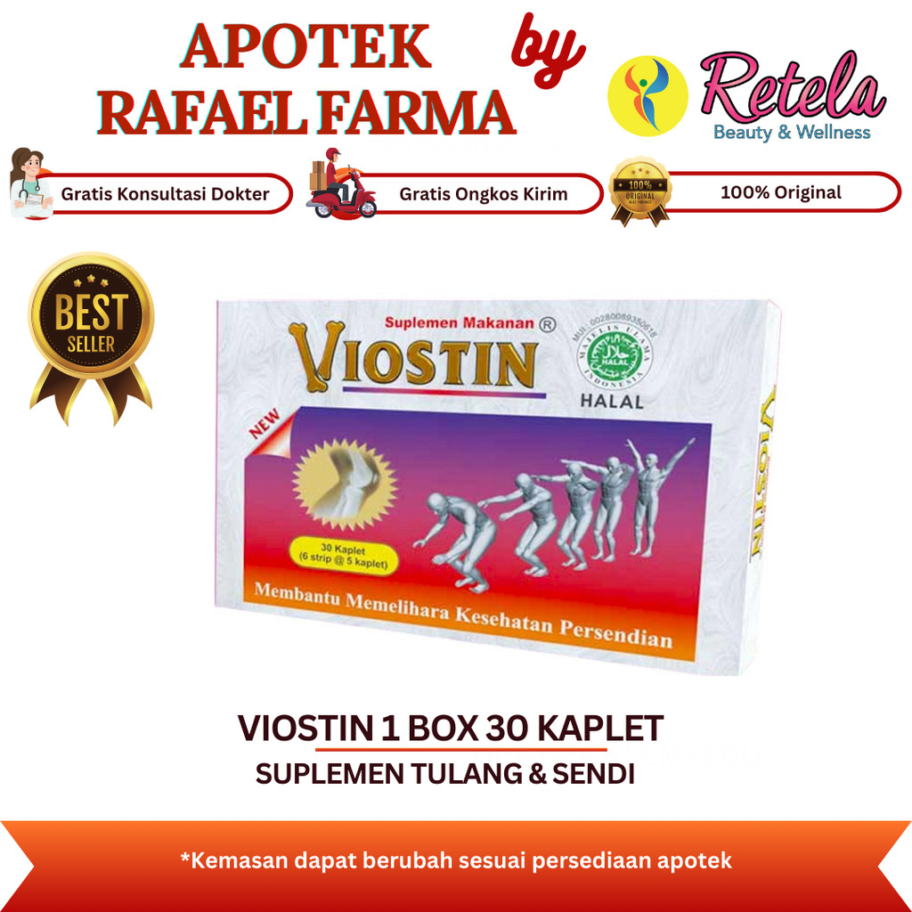 Jual VIOSTIN 1 BOX 30 KAPLET ORIGINAL | Shopee Indonesia