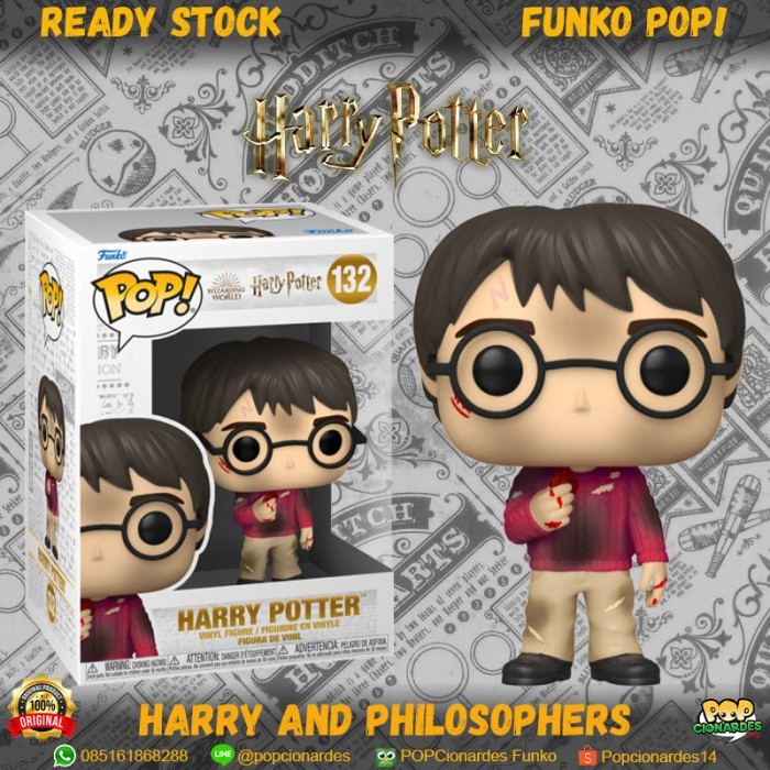 Jual Funko POP Harry Potter 20th Anniv - Harry with Philosophers Stone ...