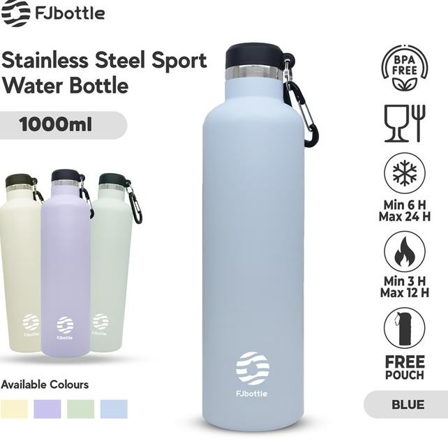 Jual Fjbottle - Botol Num Tumbler Olahraga Stainless Steel Soft Colors ...