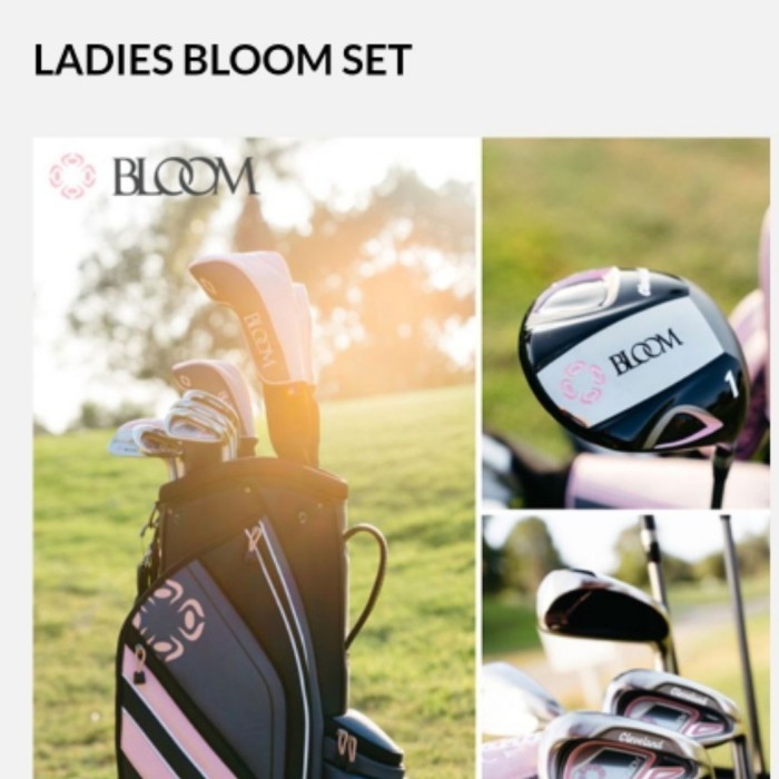 Jual Stik golf Full Set Cleveland CG Bloom Ladies Full Set | Shopee ...