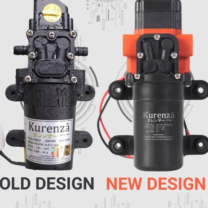 Jual Pompa Air Otomatis 340Psi Dc Water Pump 100W Alat Steam Jet ...