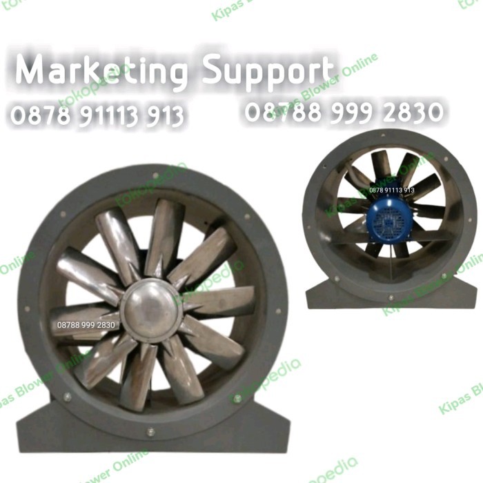 Jual newstok!! Axial fan 16 inch 1400 rpm 750 watt blower axial 16 ...
