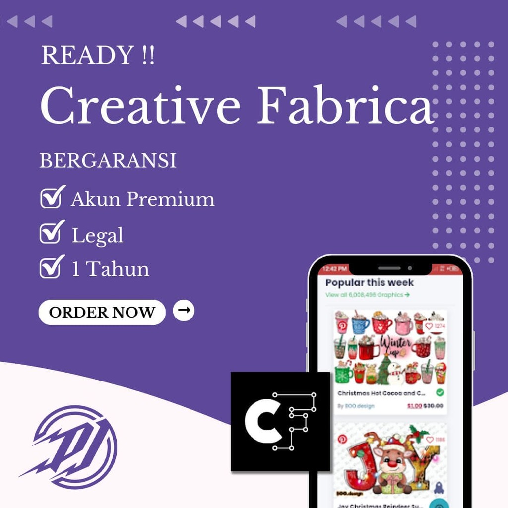 Jual Creative Fabrica Premium 1 Tahun Murah Garansi Full (Toko Buka 24 Jam) | Shopee Indonesia