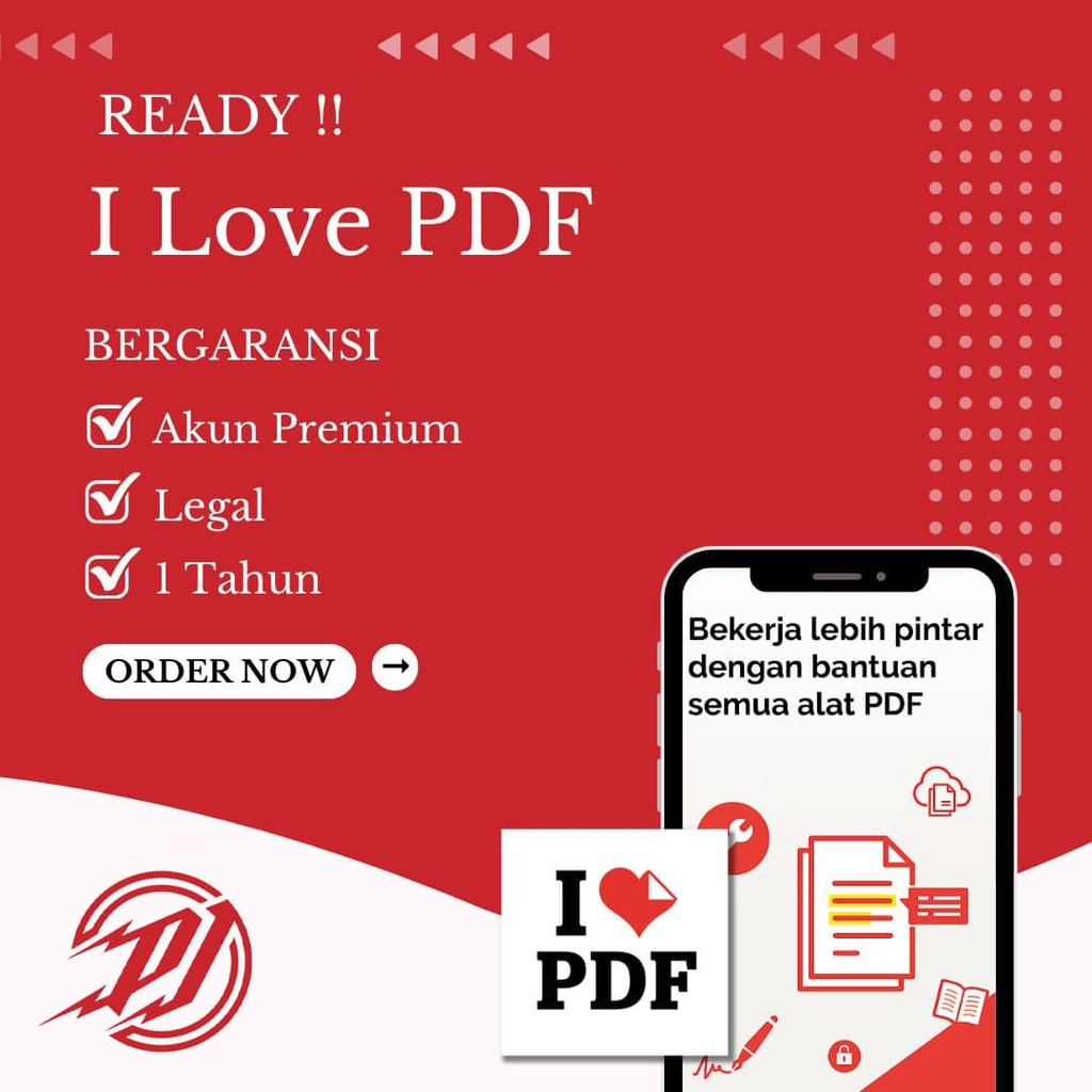 Jual I Love PDF Premium 1 Tahun Murah Garansi Full (Toko Buka 24 Jam) | Shopee Indonesia