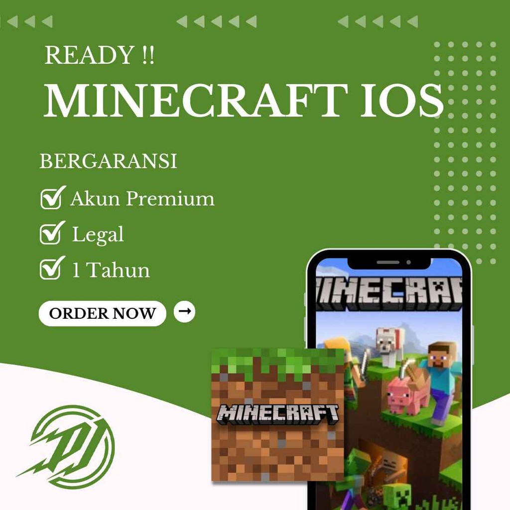 Jual Minecraft Ios Premium 1 Tahun Murah Garansi Full (Toko Buka 24 Jam ...
