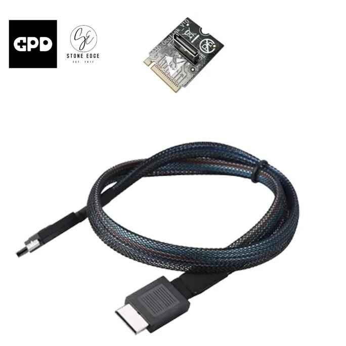 Jual GPD Original Oculink Cable SFF 8611 M2 Card GPD G1 Thunderbolt 4 ...