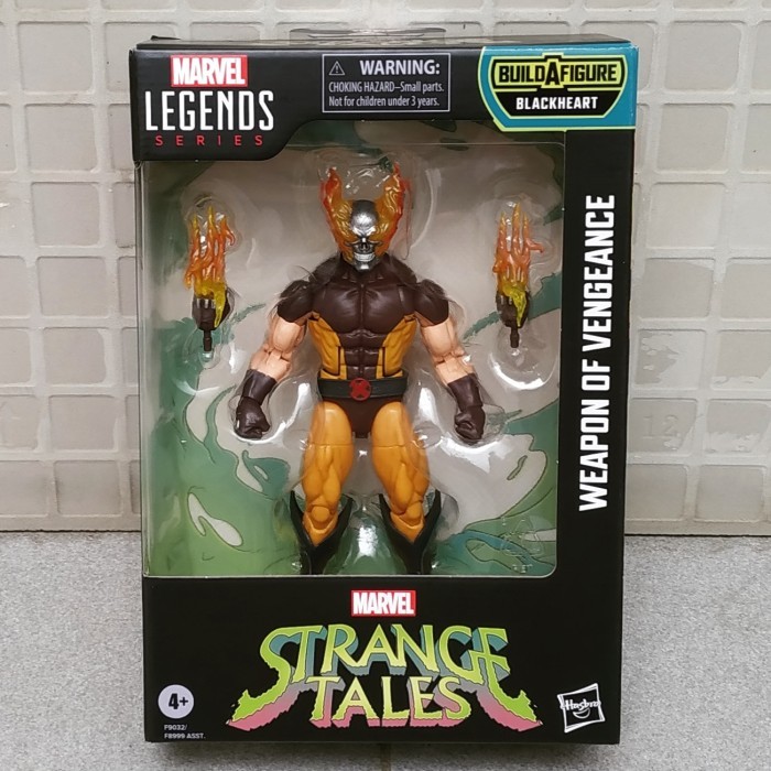 Jual HASBRO MARVEL LEGENDS WEAPON OF VENGEANCE STRANGE TALES WOLVERINE ...