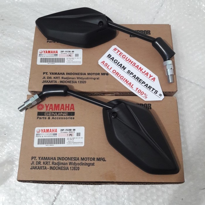 Jual Spion Kaca Spion 1 Set Kiri Kanan Aerox 2DP Asli Original YAMAHA ...