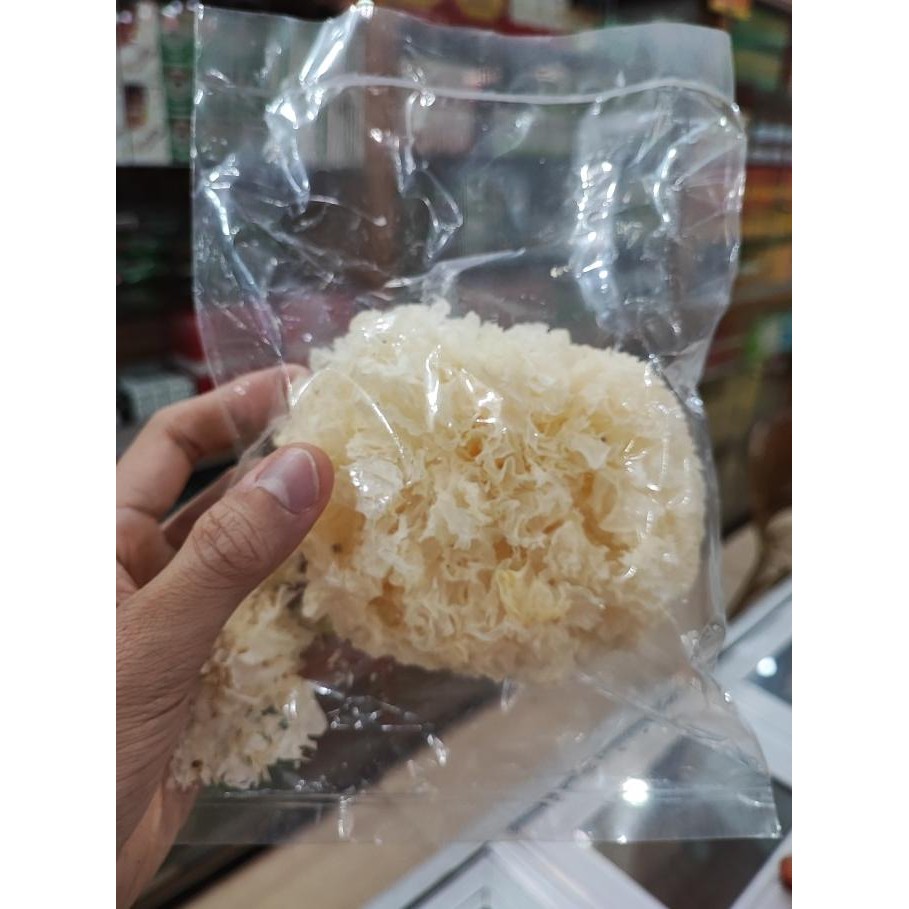 Jual }}}}}}] Bai Mu Er Snow White Fungus Jamur Putih Pai Muk El ...