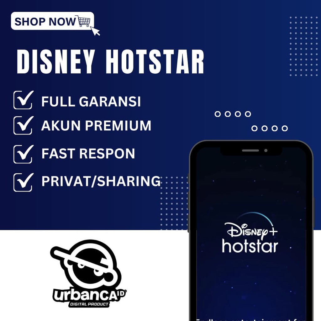 Jual Akun Disney Hostar Premium 1 Tahun Bergaransi | Shopee Indonesia