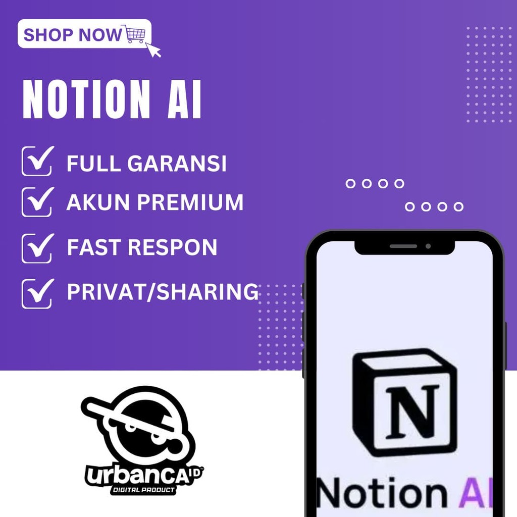 Jual Notion Pro Premium 1 Tahun Bergaransi | Shopee Indonesia