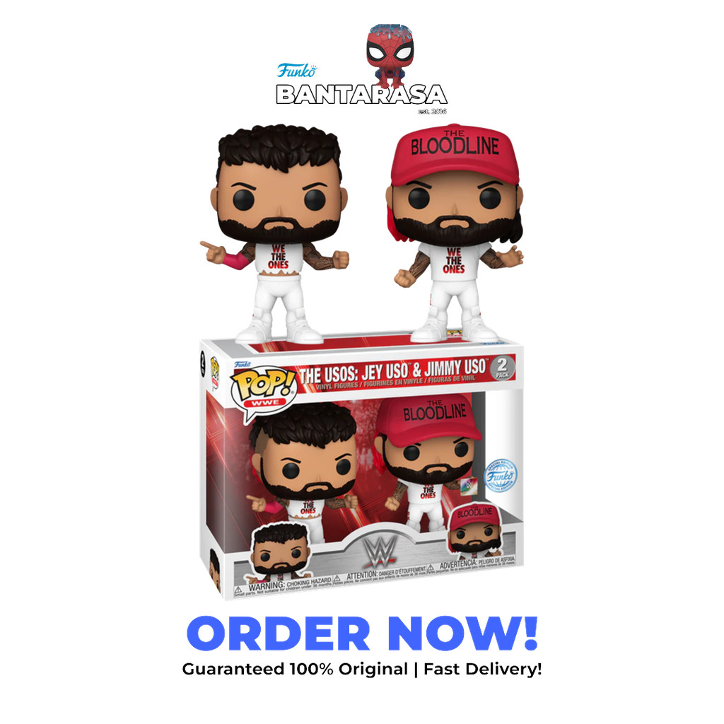 Jual Funko Pop! WWE - The Usos: Jey Uso & Jimmy Uso Pop! Vinyl 2-Pack ...