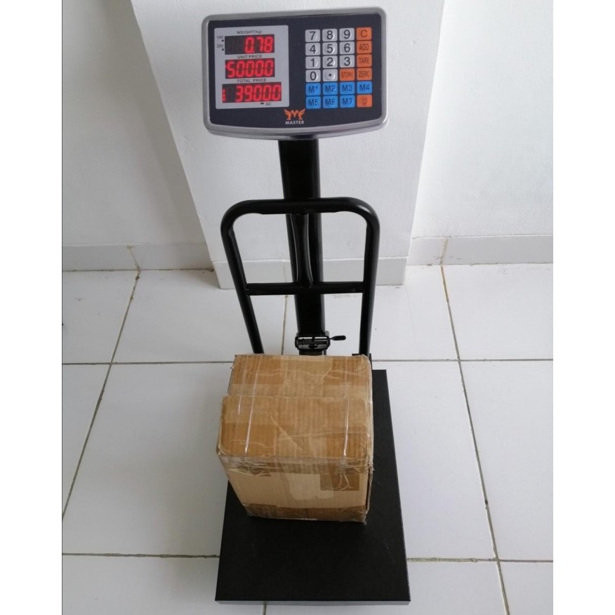 Jual newgan!! Timbangan duduk digital 150 kg dengan jagaan/ Timbangan barang 150 kg | Shopee ...