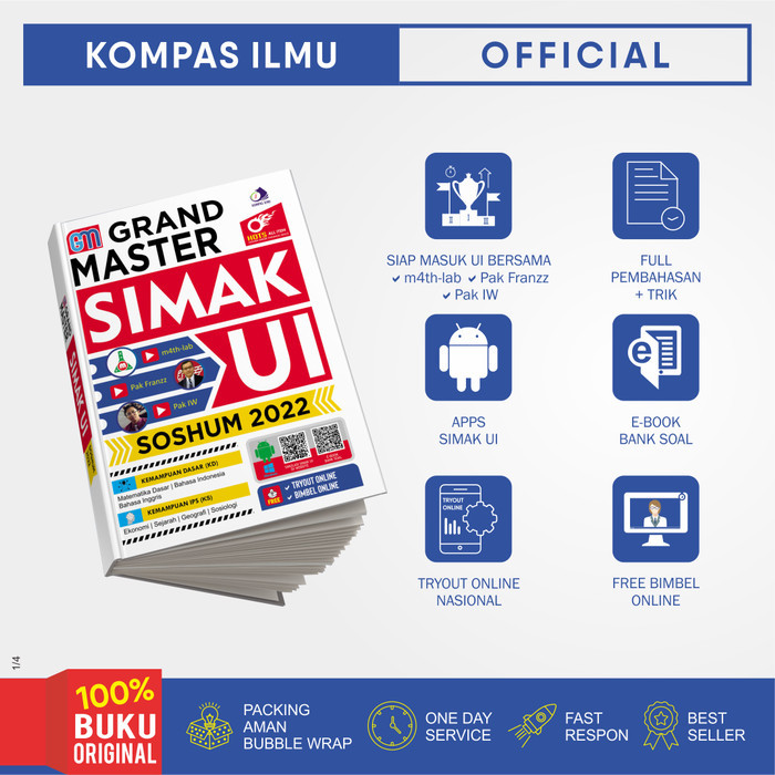 Jual Buku GRAND MASTER SIMAK UI SOSHUM 2022 TERBARU TERUPDATE | Shopee Indonesia