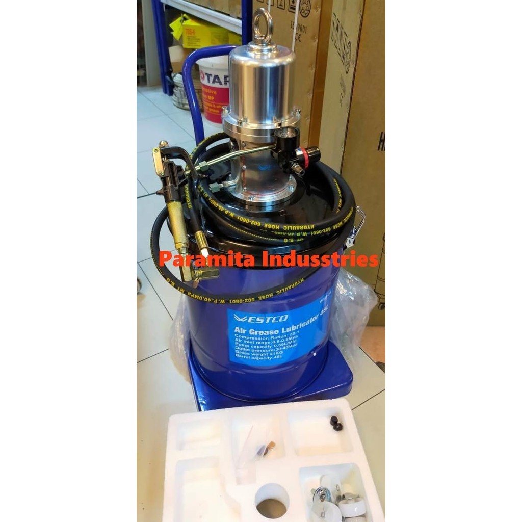 Jual Westco Wkr 55 Pompa Gemuk Angin Air Pneumatic Grease Pump Wetsco ...