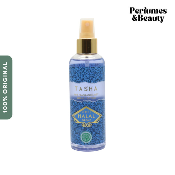 Jual Halal Tasha Fine Fragrance Body Mist 200 ml | Shopee Indonesia